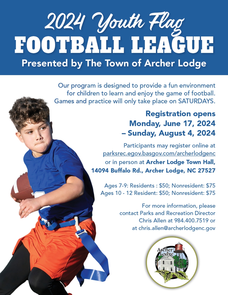 Town of Archer Lodge, North Carolina - - Parks & Recreation